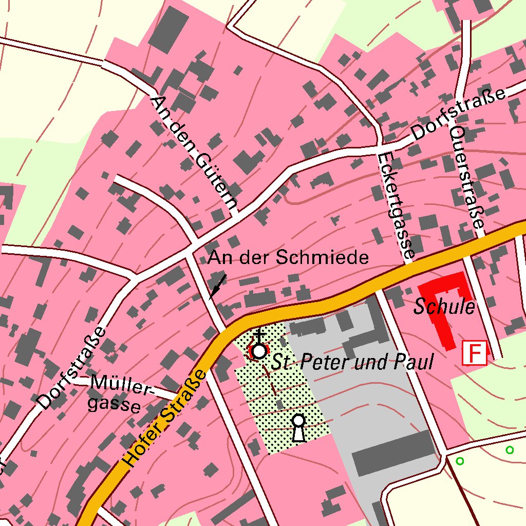 Mittelbach, Chemnitz, Stadt (1:10,000 scale) Map by Staatsbetrieb ...