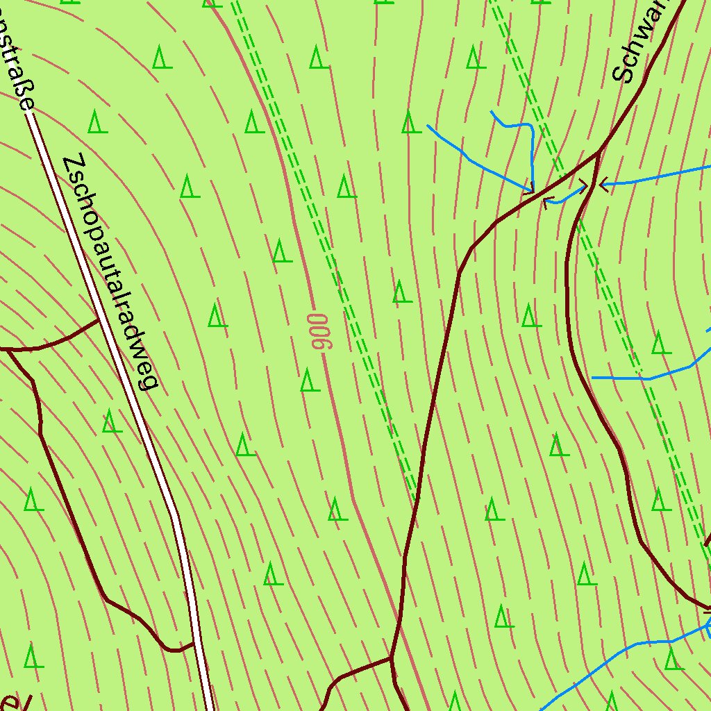 Neudorf, Sehmatal 3 (1:10,000 scale) Map by Staatsbetrieb ...