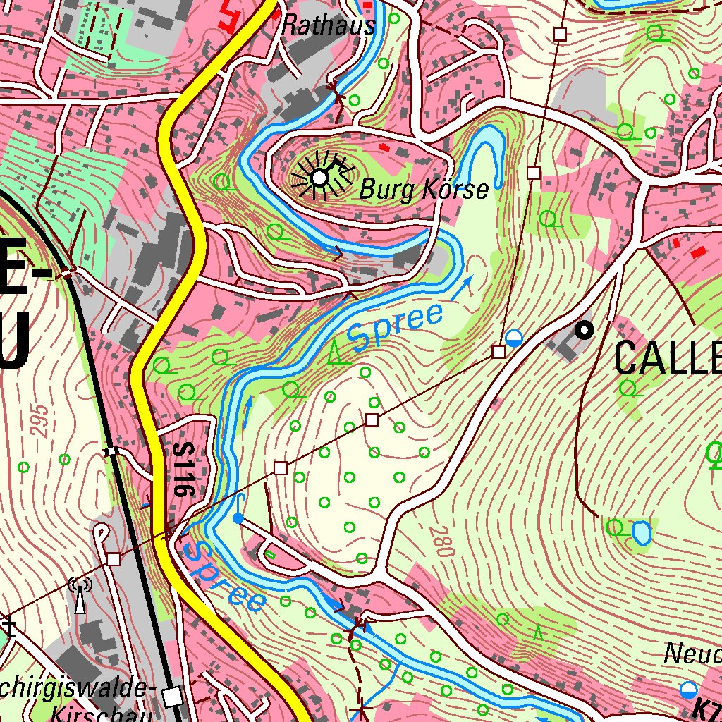 Neukirch/Lausitz, Neukirch/Lausitz (1:25,000 scale) Map by ...