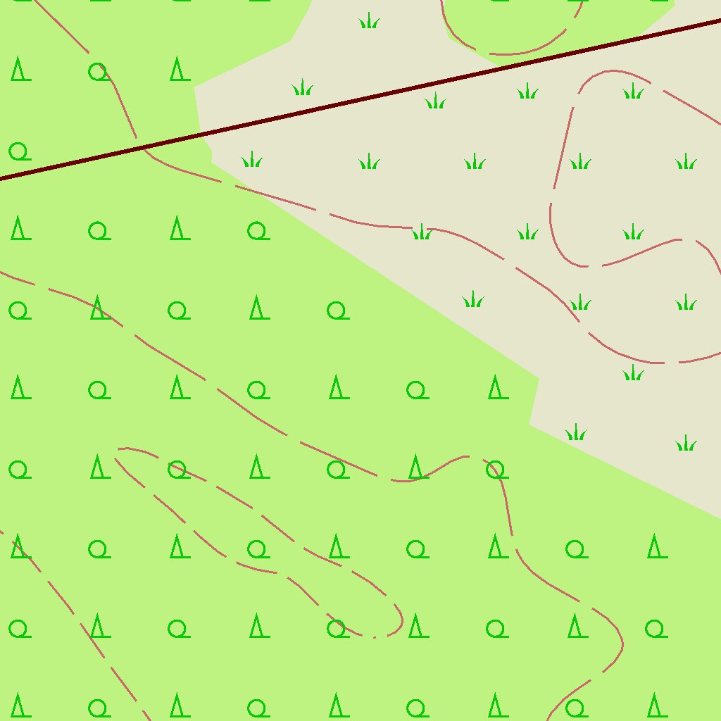 Nochten, Boxberg/O.L. 1 (1:10,000 scale) Map by Staatsbetrieb ...