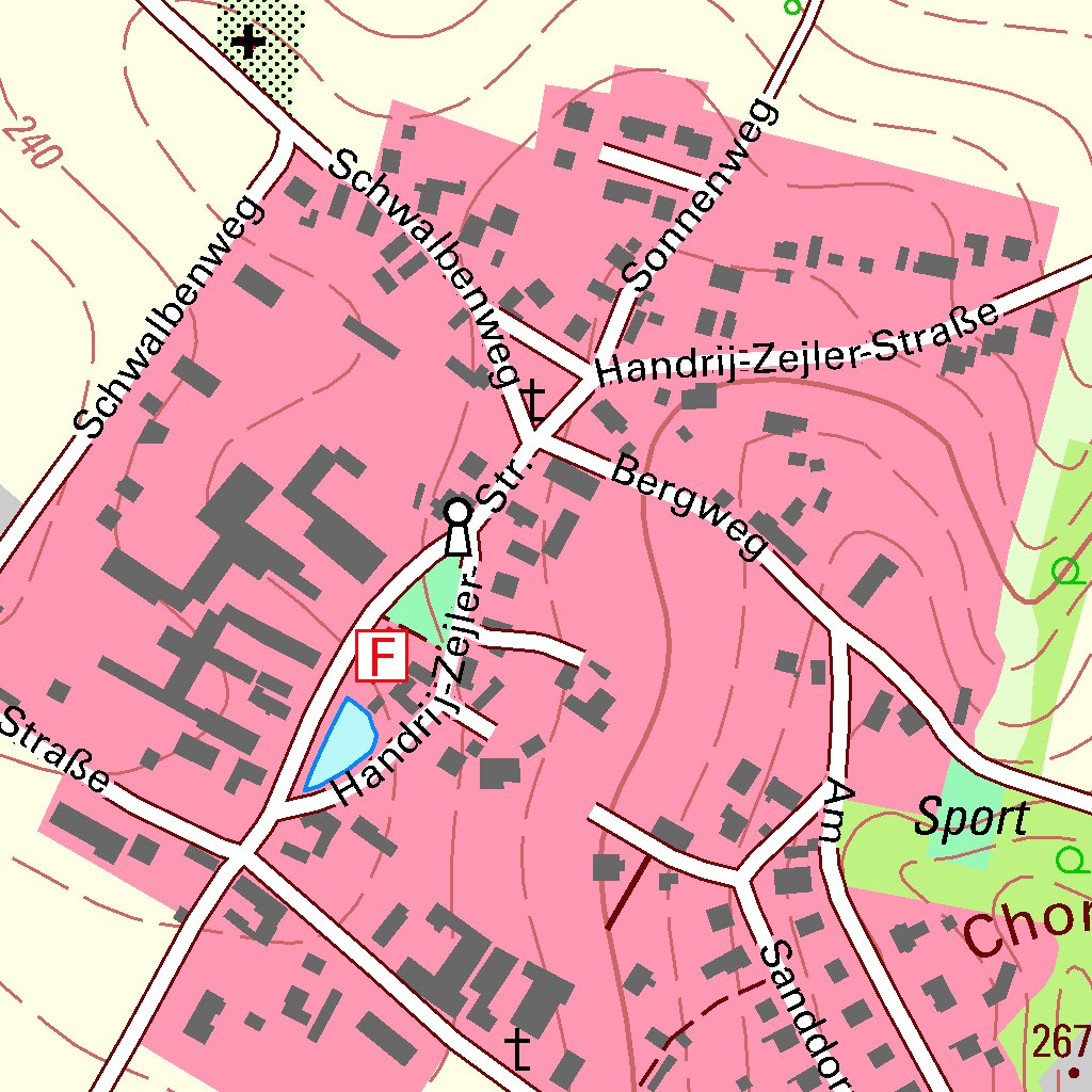 Oberuhna, Bautzen, Stadt (1:10,000 scale) Map by Staatsbetrieb ...