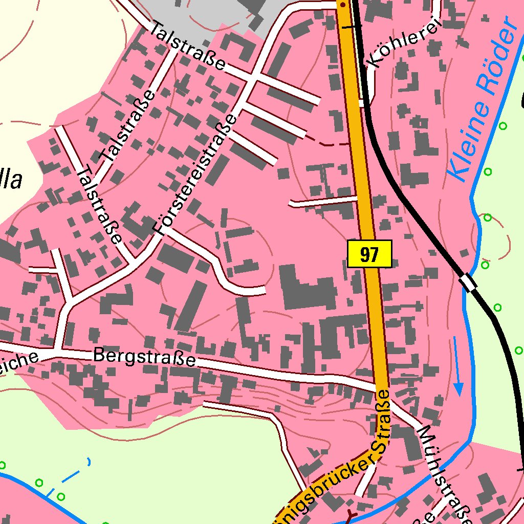Ottendorf-Okrilla, Ottendorf-Okrilla (1:10,000 scale) Map by ...