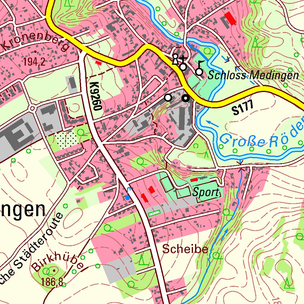 Ottendorf-Okrilla, Ottendorf-Okrilla (1:25,000 scale) Map by ...