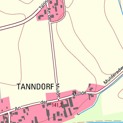 Podelwitz, Colditz, Stadt (1:10,000 scale) Map by Staatsbetrieb ...