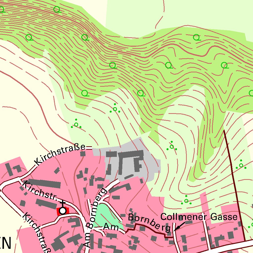 Podelwitz, Colditz, Stadt (1:10,000 scale) Map by Staatsbetrieb ...