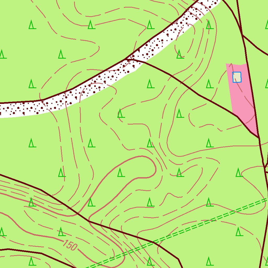Rietschen, Rietschen 2 (1:10,000 scale) Map by Staatsbetrieb ...