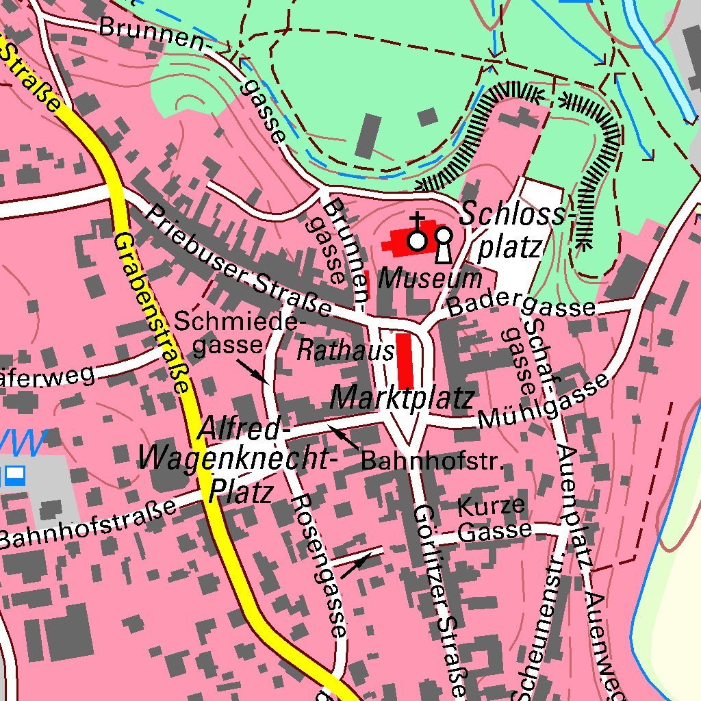 Rothenburg/O.L., Rothenburg/O.L., Stadt (1:10,000 scale) Map by ...