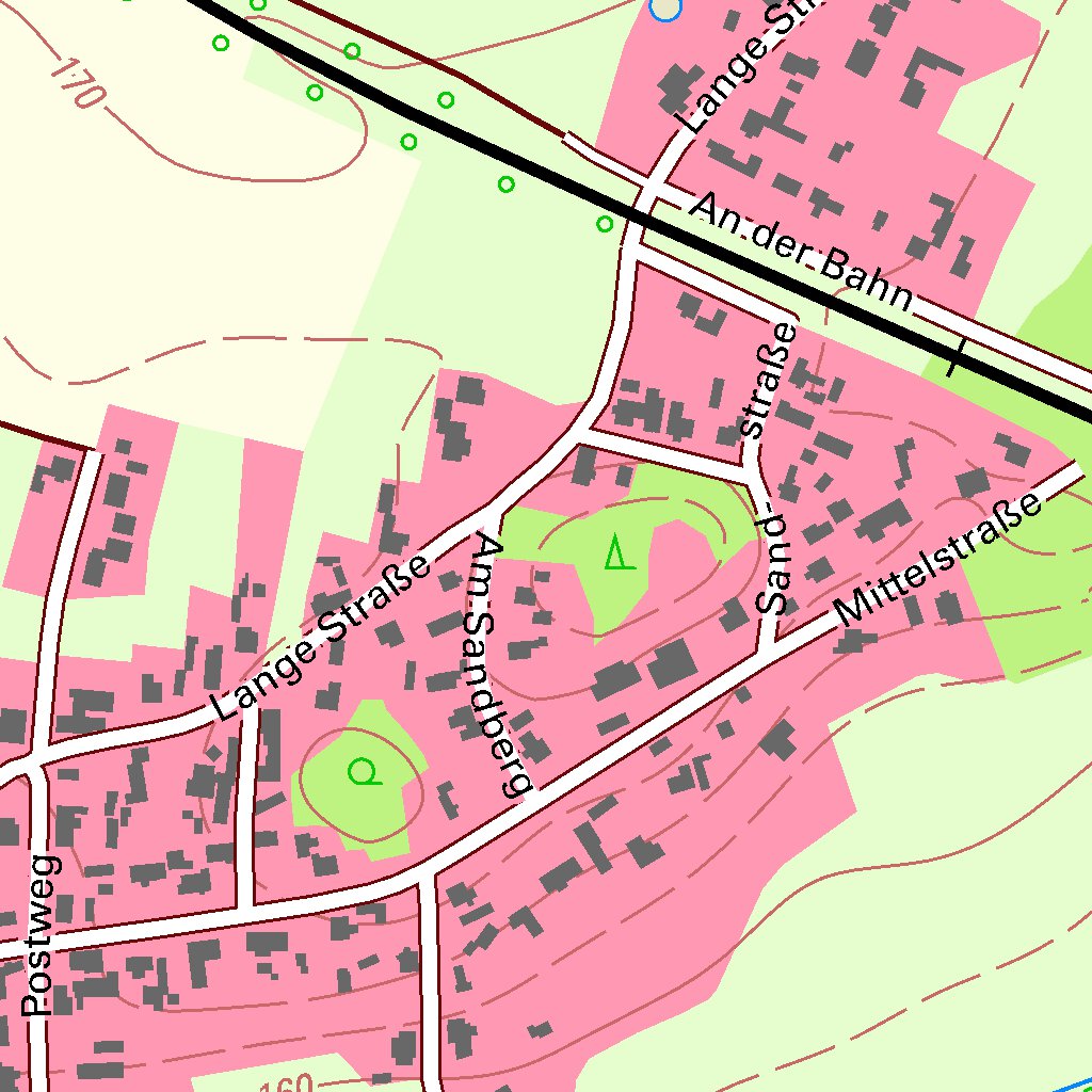 See, Niesky, Stadt 1 (1:10,000 scale) Map by Staatsbetrieb ...