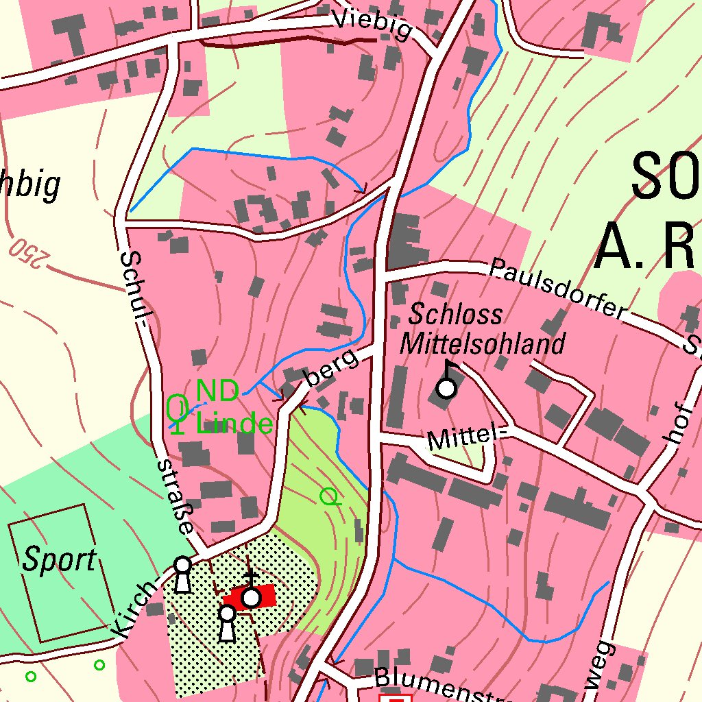 Sohland a. Rotstein, Reichenbach/O.L., Stadt (1:10,000 scale) Map by ...