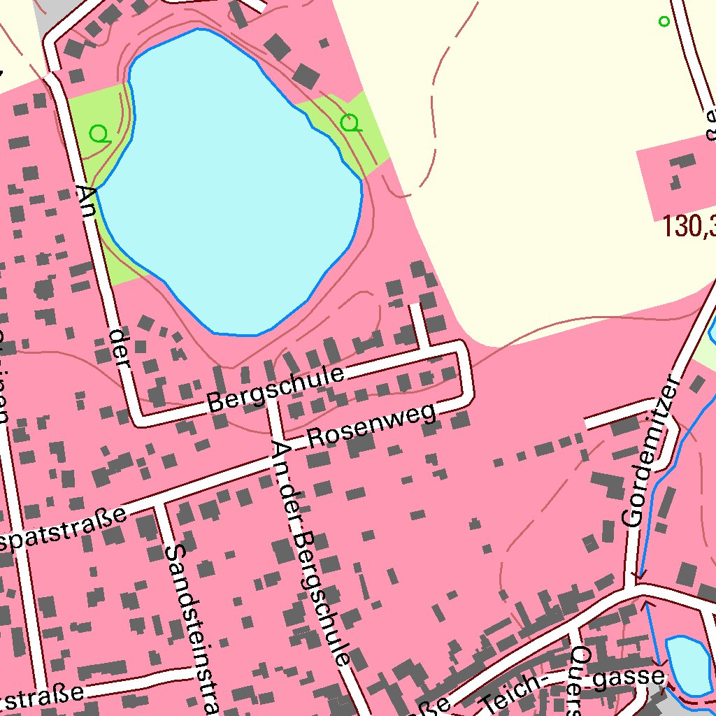 Taucha, Taucha, Stadt (1:10,000 scale) Map by Staatsbetrieb ...