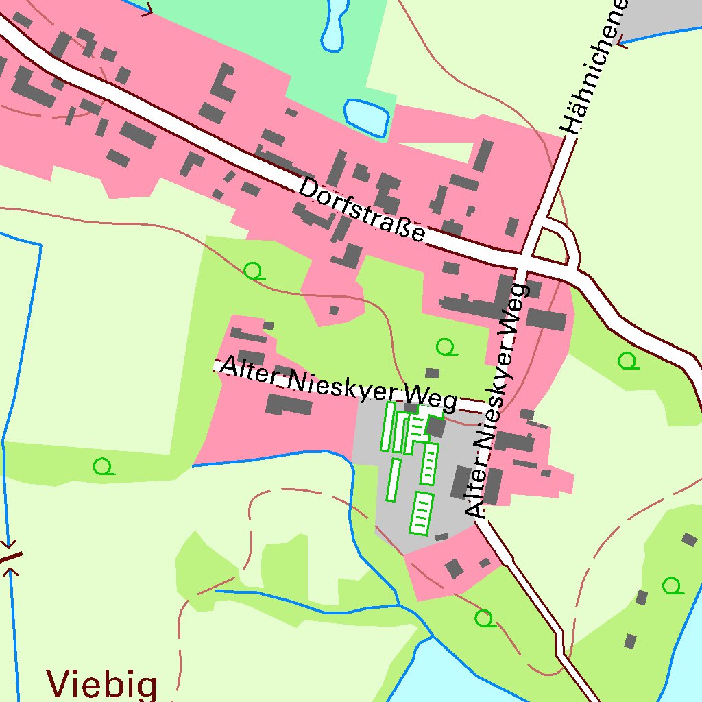 Trebus, Hähnichen (1:10,000 scale) Map by Staatsbetrieb ...