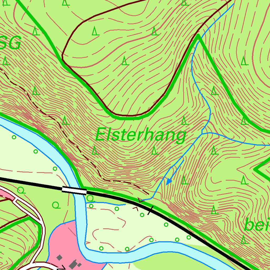 Weischlitz, Weischlitz (1:10,000 scale) Map by Staatsbetrieb ...