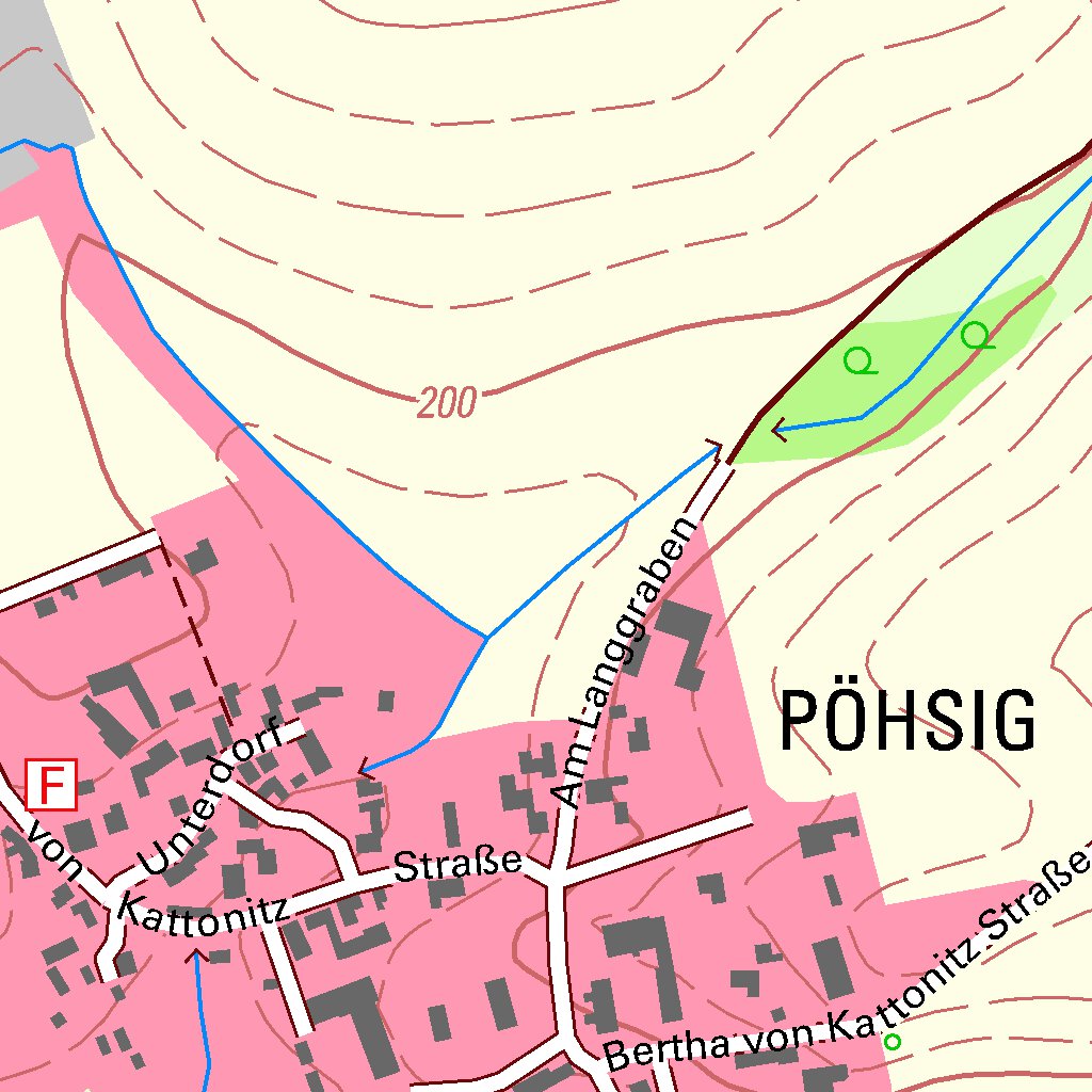 Zaschwitz, Grimma, Stadt (1:10,000 scale) Map by Staatsbetrieb ...