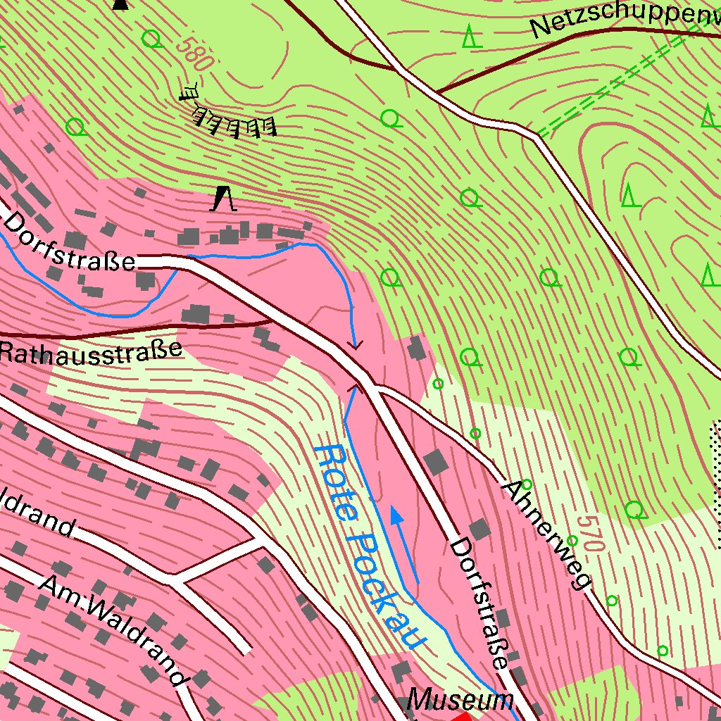 Zöblitz, Marienberg, Stadt (1:10,000 scale) Map by Staatsbetrieb ...