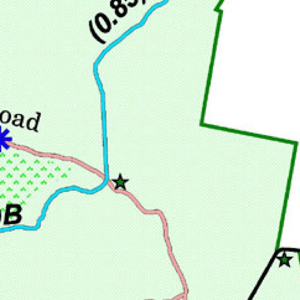 Mohawk Mountain State Park North (Winter) Map by State of Connecticut ...