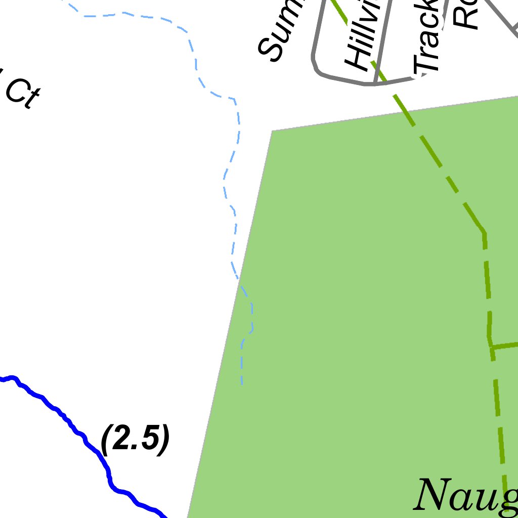 Naugatuck State Forest - East Block Map by State of Connecticut DEEP ...