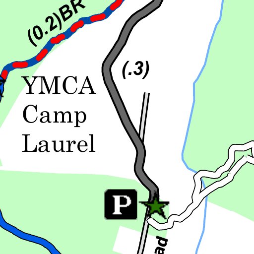 Naugatuck State Forest - Mount Sanford Map by State of Connecticut DEEP ...