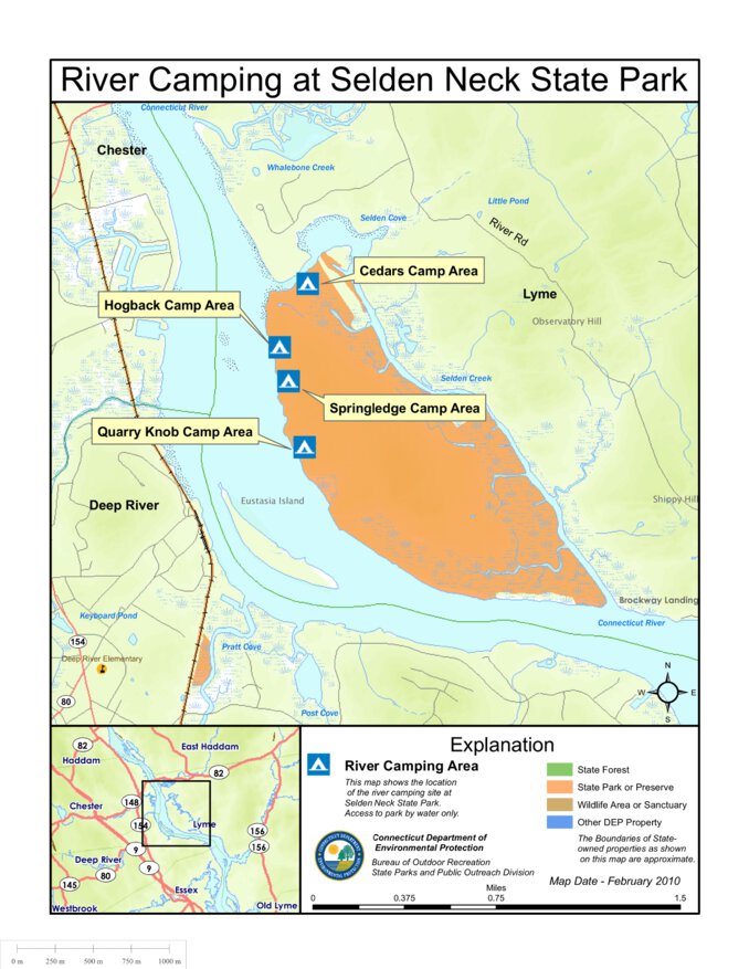 Seldon Neck State Park Map by State of Connecticut DEEP | Avenza Maps