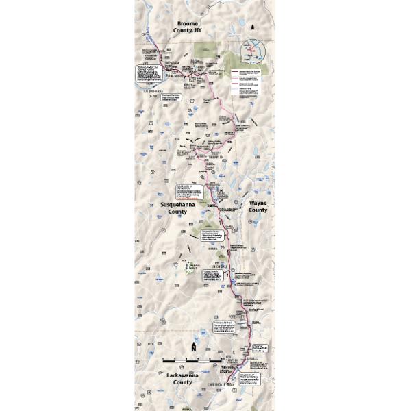 D & H Trail Map by Steve Spindler Cartography | Avenza Maps