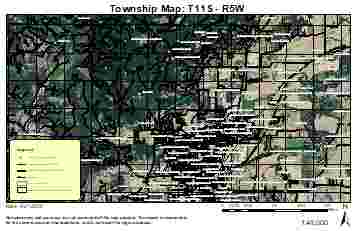 Benton County, Oregon 2018 Township Maps Map by Super See Services ...