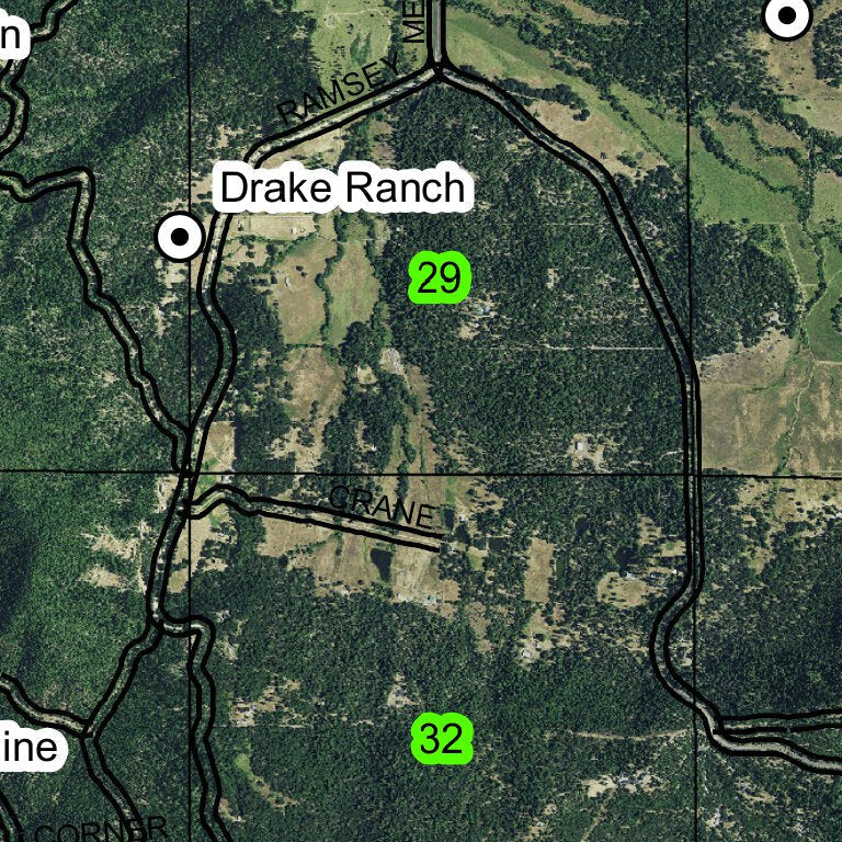 Boswell Mountain T34S R2W Township Map by Super See Services | Avenza Maps