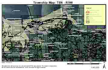 Clatsop County, Oregon 2018 Township Maps Map by Super See Services ...