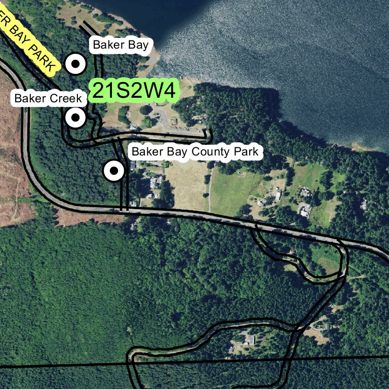 Dorena Lake, Oregon Map by Super See Services | Avenza Maps