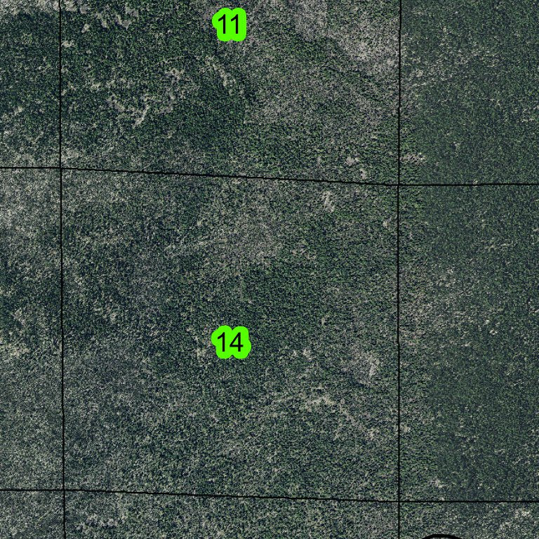 Lava Lake T19S R8E Township Map by Super See Services | Avenza Maps