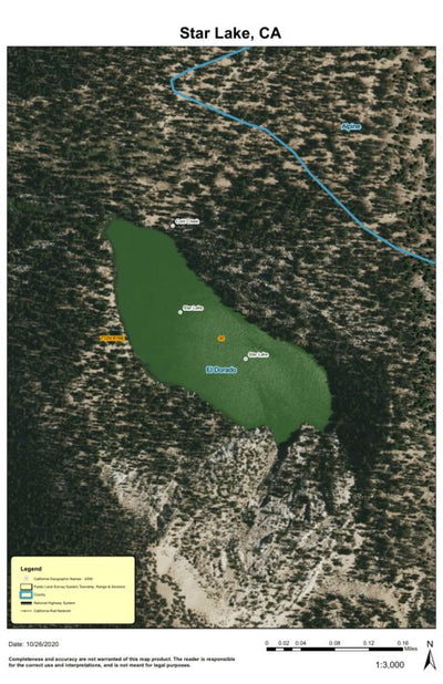 Star Lake, CA Map by Super See Services | Avenza Maps