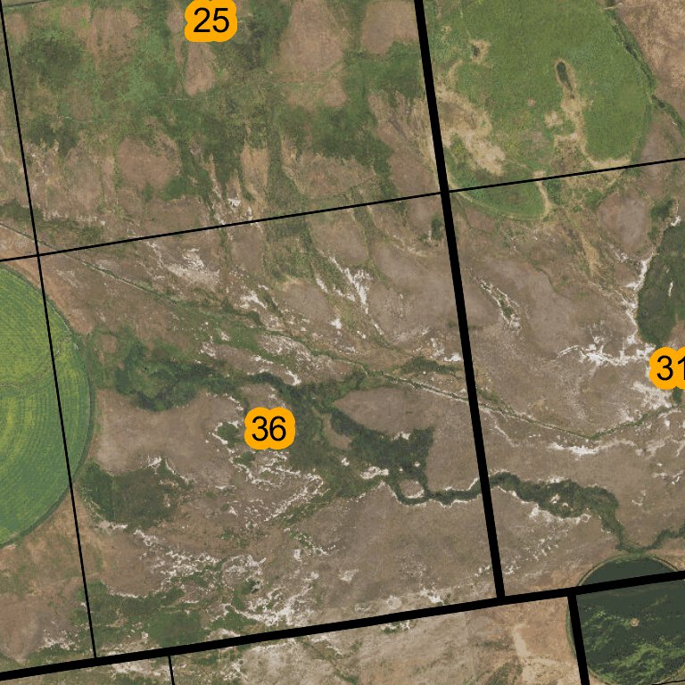 T21N R6W Sun River Slope Canal Map by Super See Services | Avenza Maps