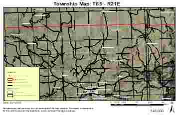 Wheeler County, Oregon 2018 Township Maps Map by Super See Services ...