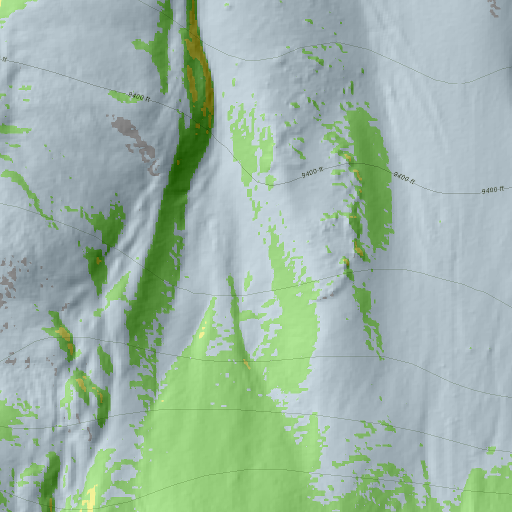 Better Slope Ski Maps - THE NORTH FACE (Lidar!) Map by SurfaceGIS.com ...