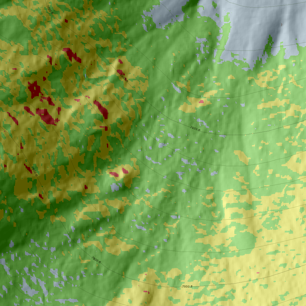 Better Slope Ski Maps - DISCOVERY BASIN (Lidar) Map by SurfaceGIS.com ...