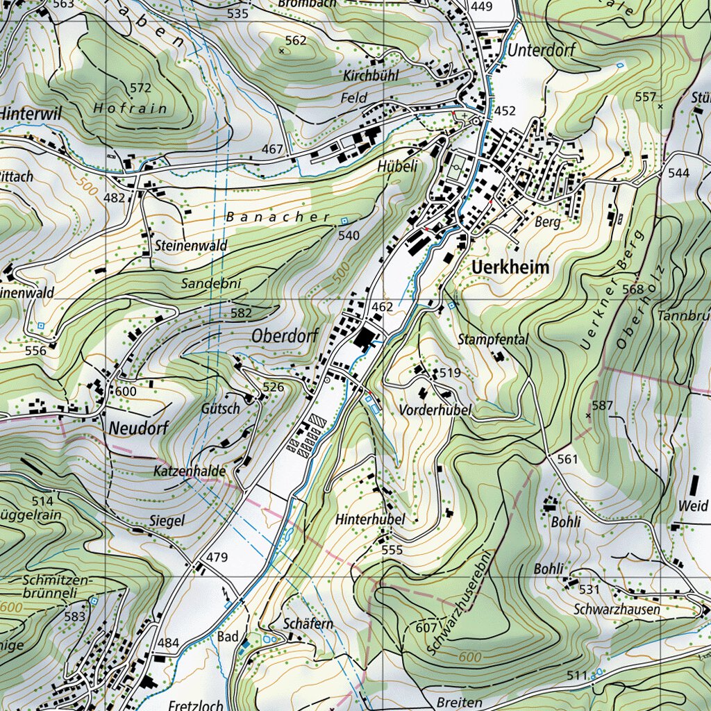 Albis, 1:25,000 Map by SwissTopo | Avenza Maps