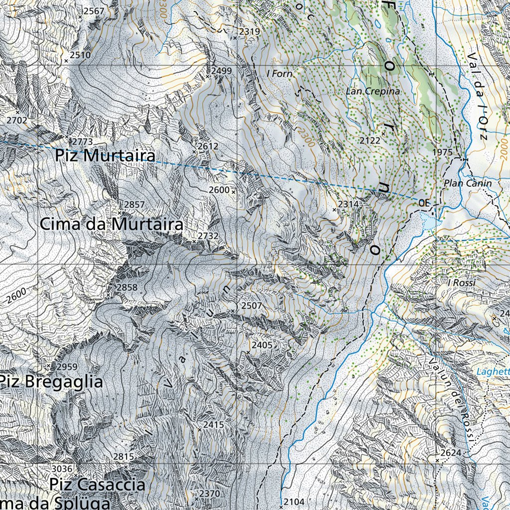 Biasca, 1:25,000 Map by SwissTopo | Avenza Maps