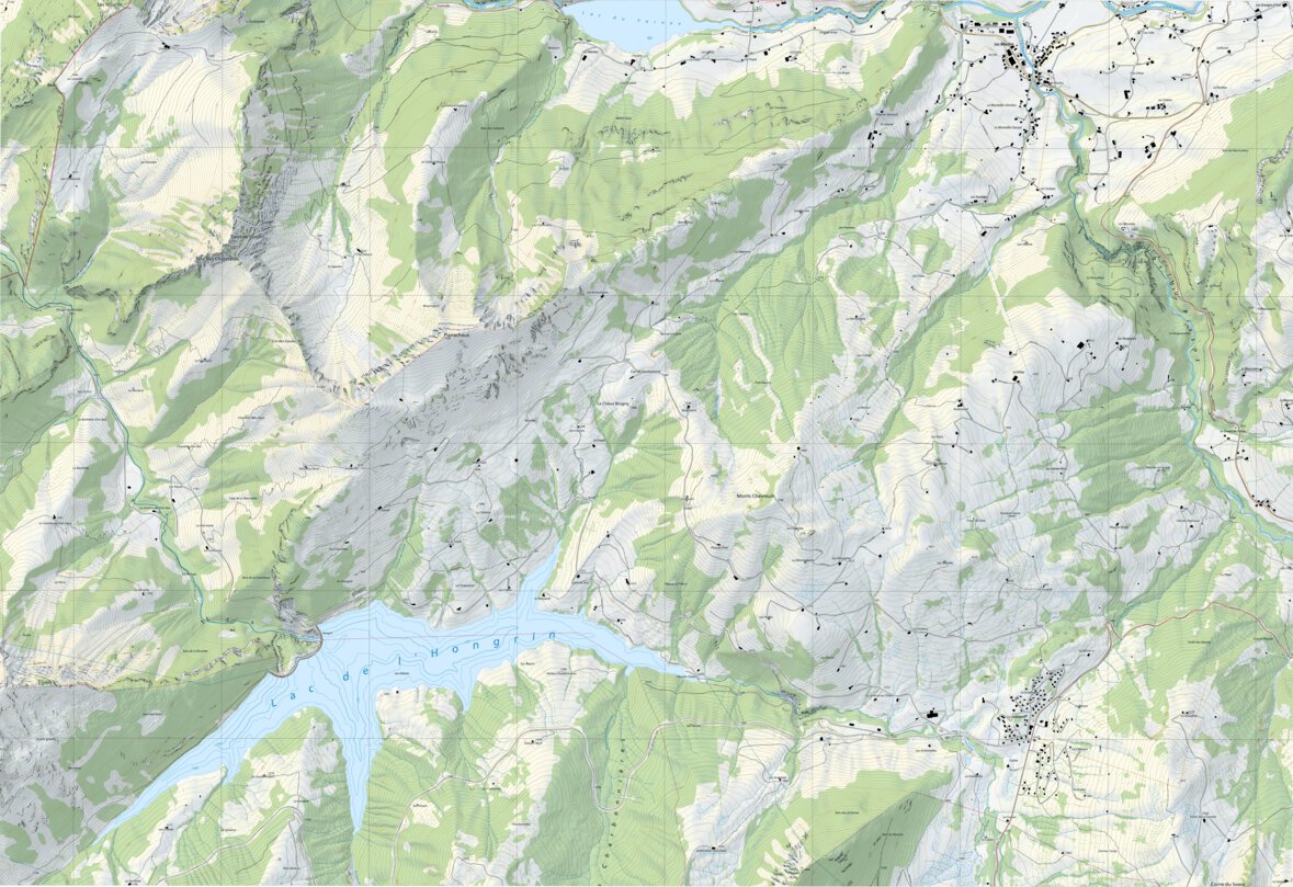 Château-d'Oex 2, 1:10,000 Map by SwissTopo | Avenza Maps