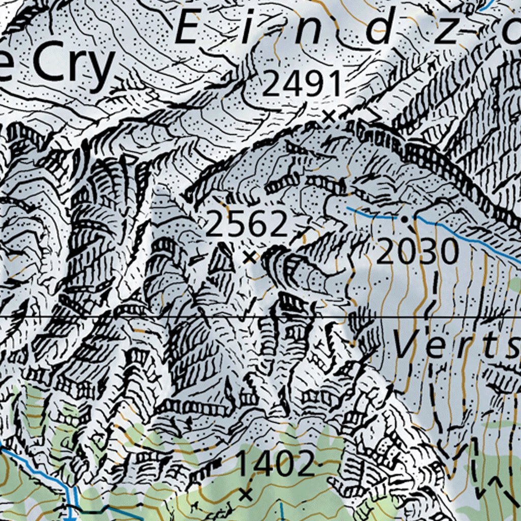 Col du Pillon, 1:100,000 Map by SwissTopo | Avenza Maps
