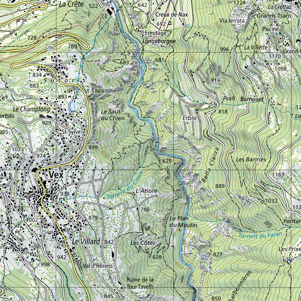 Comologno, 1:25,000 Map by SwissTopo | Avenza Maps