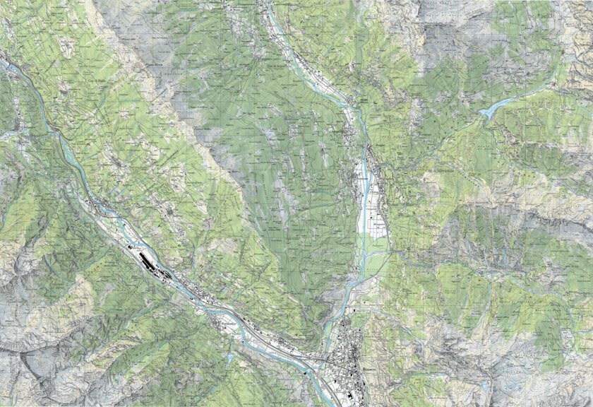 Coppet, 1:25,000 Map by SwissTopo | Avenza Maps