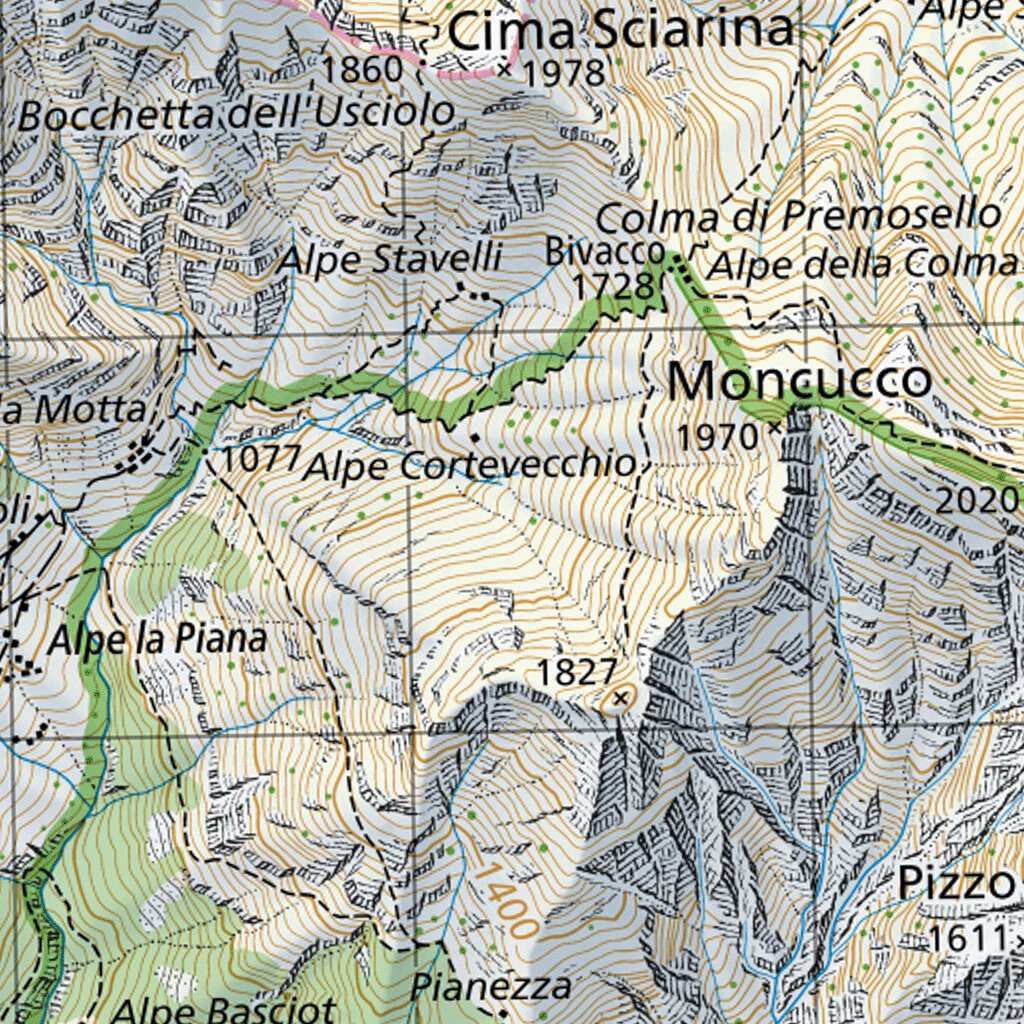 Domodossola, 1:50,000 Map by SwissTopo | Avenza Maps