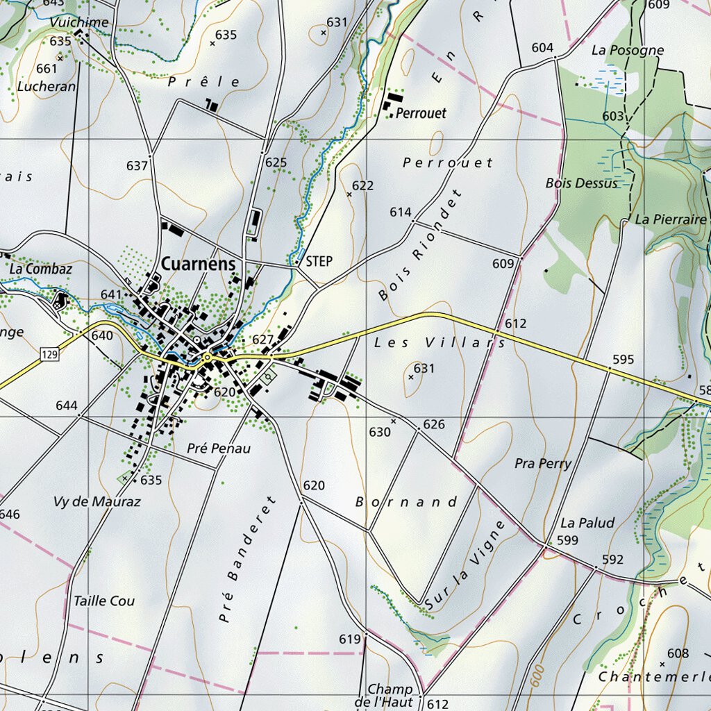 Le Sentier, 1:25,000 Map by SwissTopo | Avenza Maps