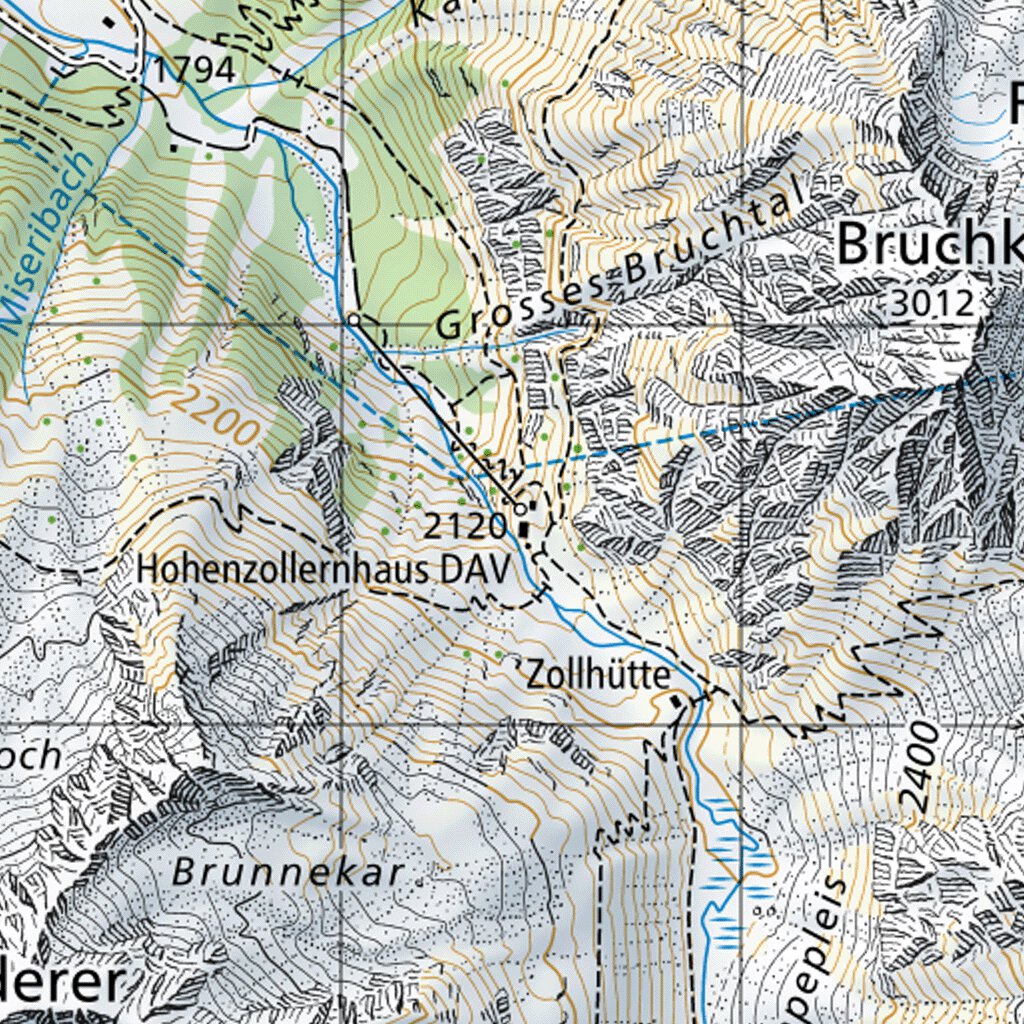 Nauders, 1:50,000 Map by SwissTopo | Avenza Maps