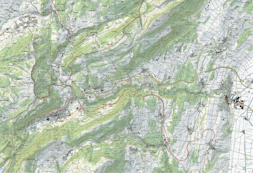 Orbe, 1:25,000 Map by SwissTopo | Avenza Maps