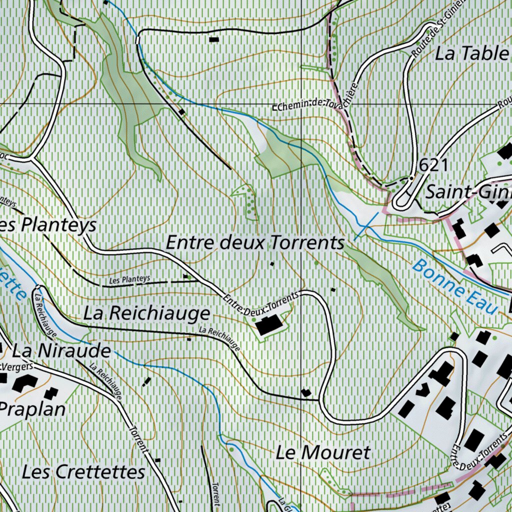 Sierre, 1:10,000 Map by SwissTopo | Avenza Maps