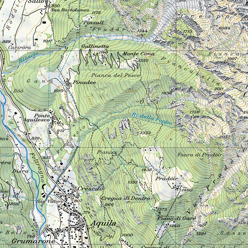 Ulrichen, 1:25,000 Map by SwissTopo | Avenza Maps