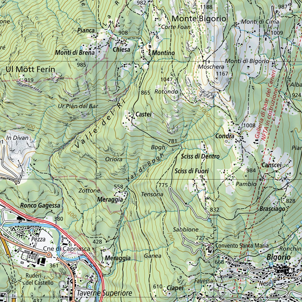 Zermatt, 1:25,000 Map by SwissTopo | Avenza Maps