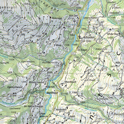 Zweisimmen, 1:25,000 Map by SwissTopo | Avenza Maps