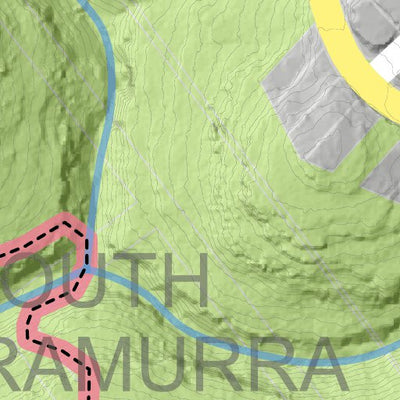 Twin Creeks-Howson Walk, Turramurra Map by Sydney Bushwalking Maps ...