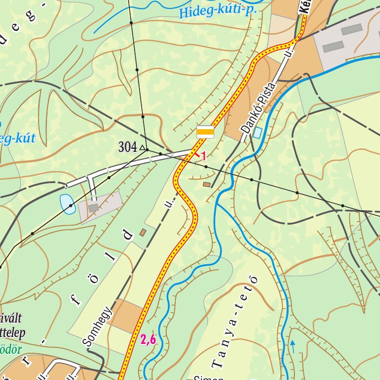 Parádsasvár, Parád, Parádfürdő turistatérkép* tourist Map by Szarvas Andras private entrepreneur ...