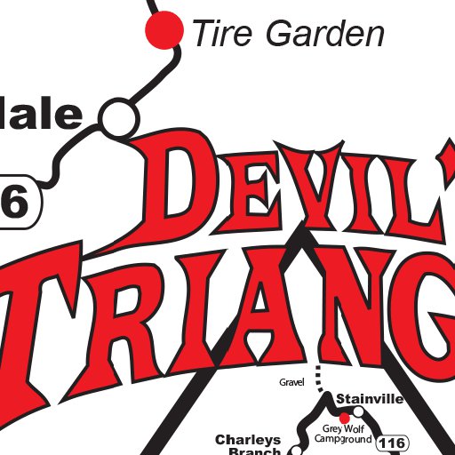 Devils Triangle Map by Tail of the Dragon, LLC | Avenza Maps